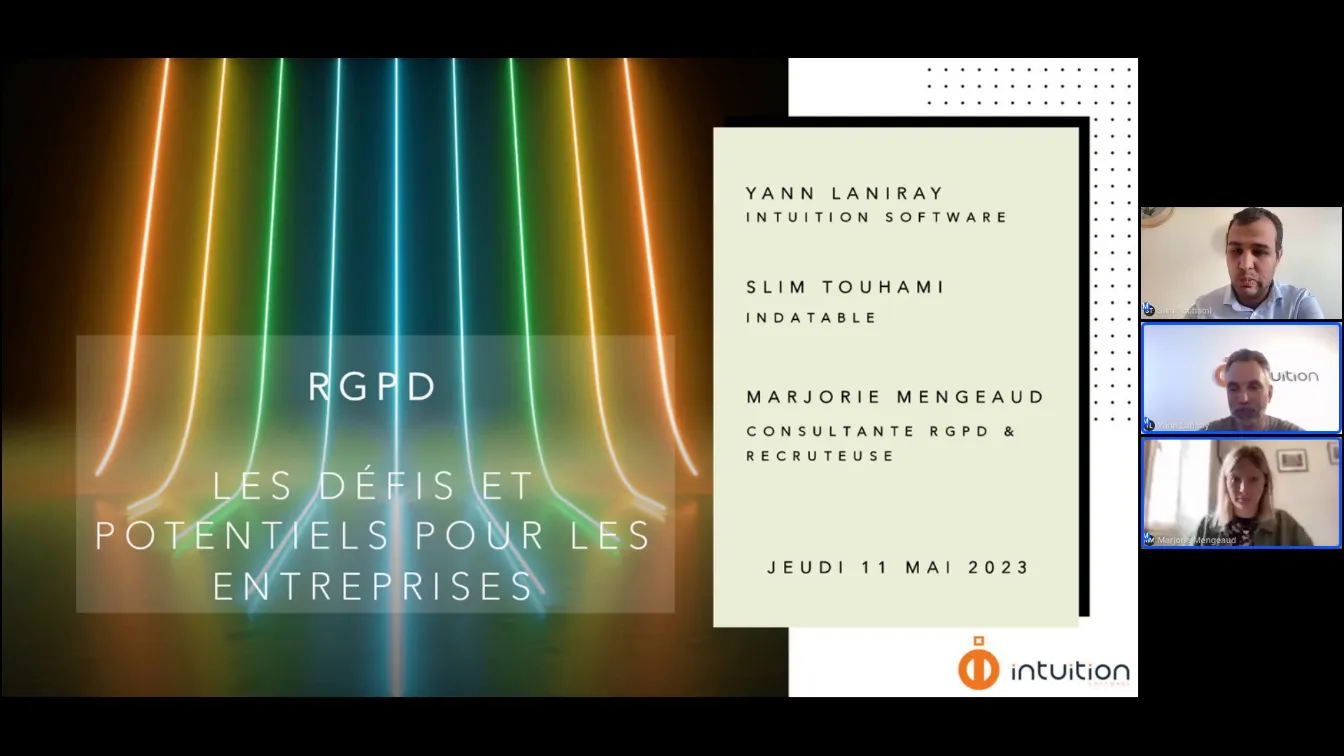 Webinaire : le RGPD dans le recrutement et ses ... | Intuition Software